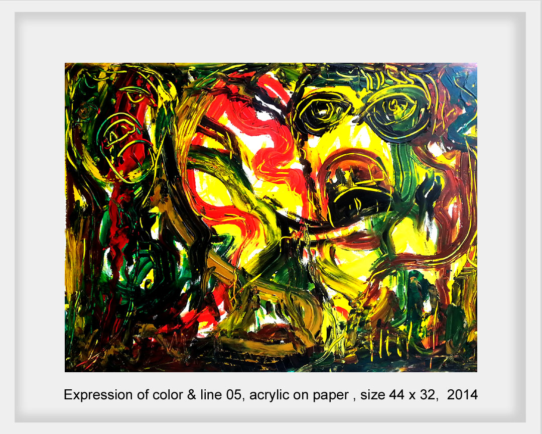 2nd Solo Web Show Expression of Color and line (Paintings) & Janogon ...