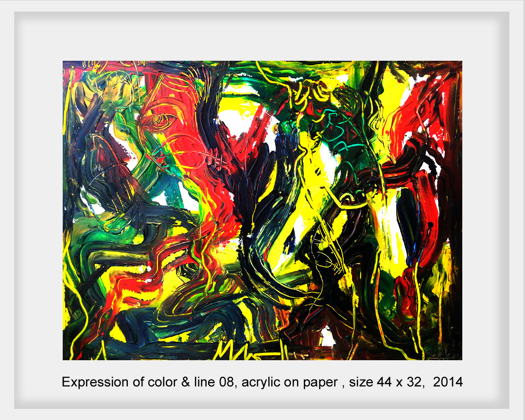 2nd Solo Web Show Expression of Color and line (Paintings) & Janogon ...