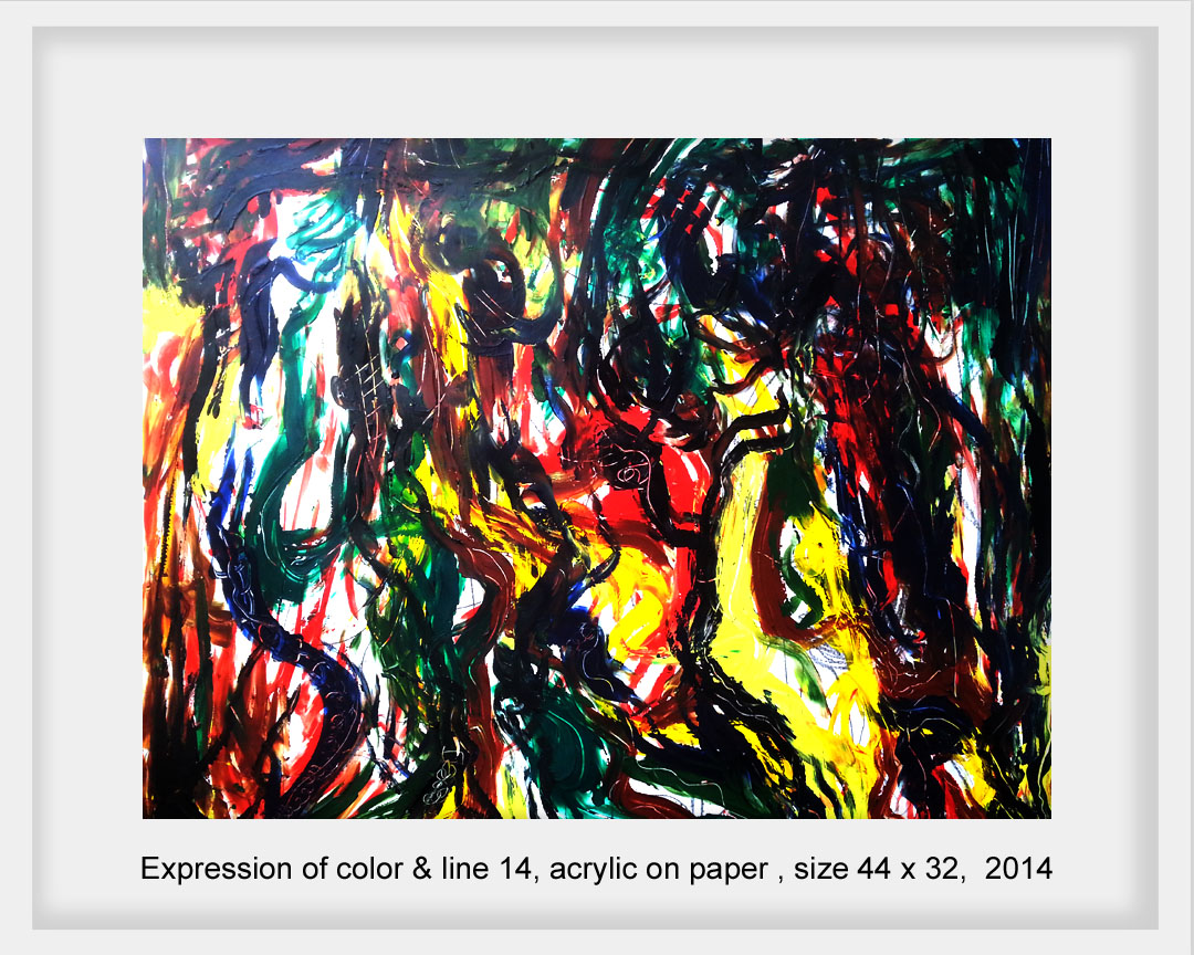 2nd Solo Web Show Expression of Color and line (Paintings) & Janogon ...