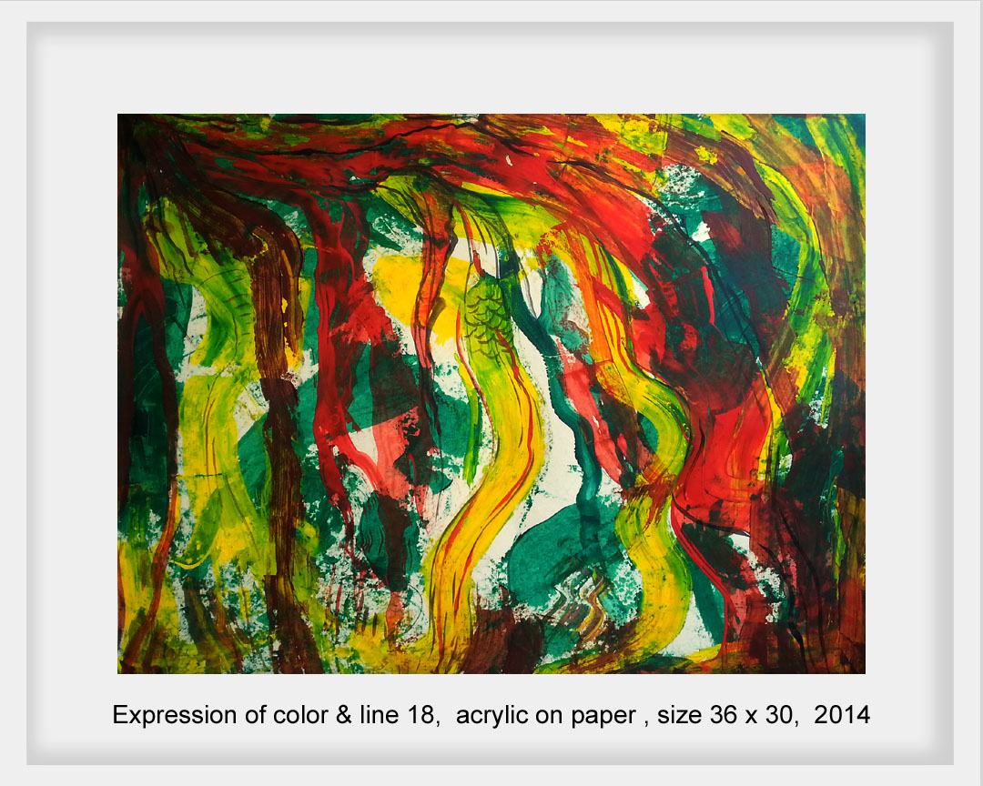 2nd Solo Web Show Expression of Color and line (Paintings) & Janogon ...